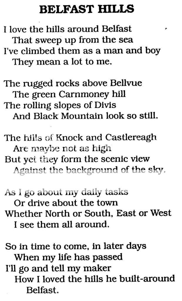 Poetry of Belfast life by Albert Haslett